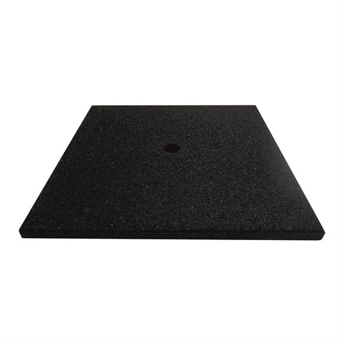 7kg Rubber Base without Mount
